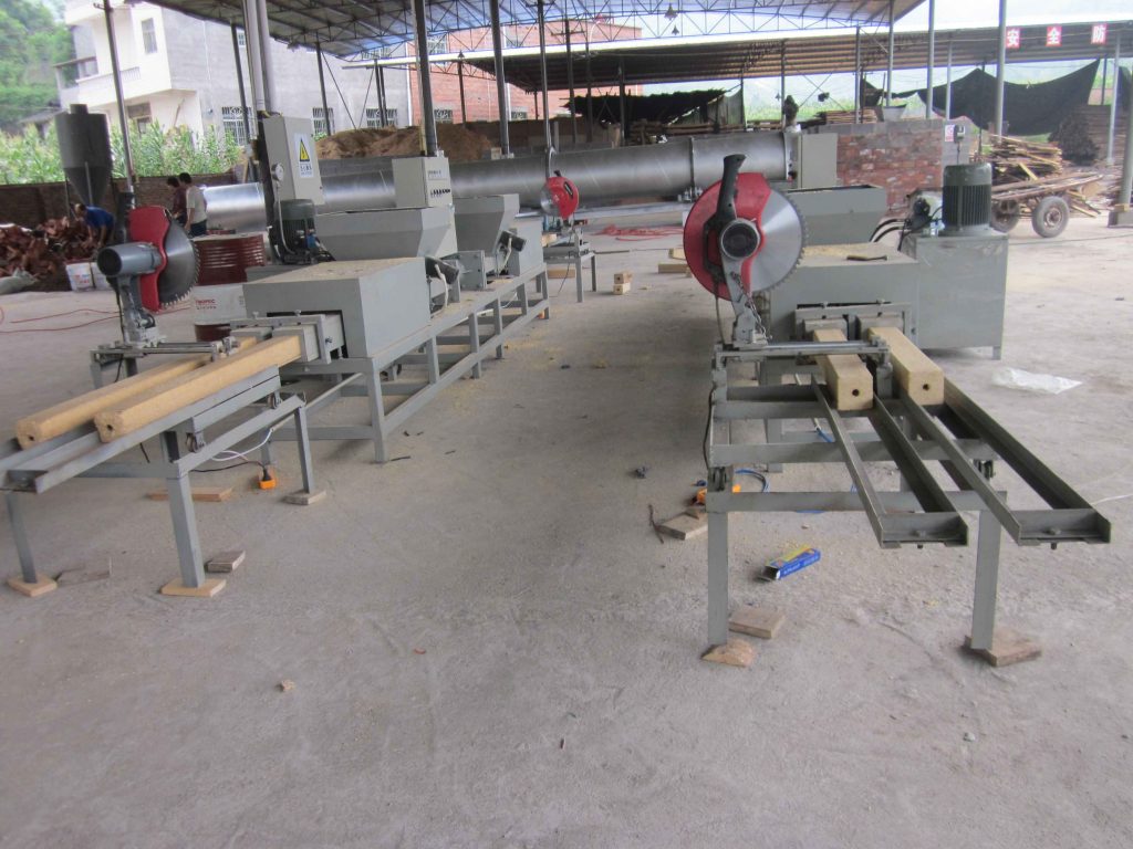 Sawdust block making machine for sale - Shanghai Pallet Machinery Co.,Ltd